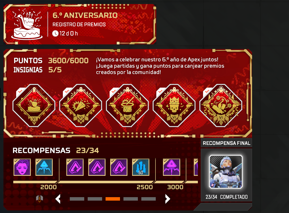 NO APEX PACK 6TH ANNIVERSARY | EA Forums - 11915916