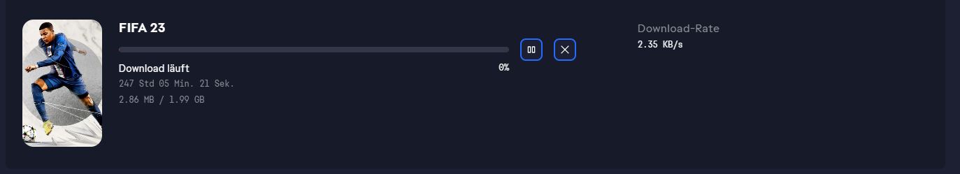 Re: Slow Download Speeds on EA app | EA Forums - 7525680