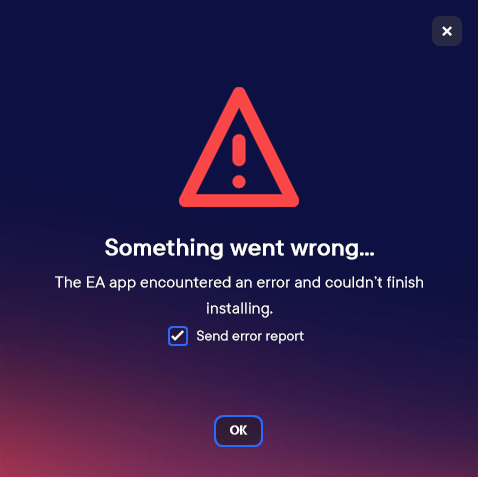 EA Play Wont Install | EA Forums - 7530374