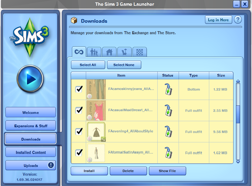 what is the installation process for sims3.pack versus .package files ...