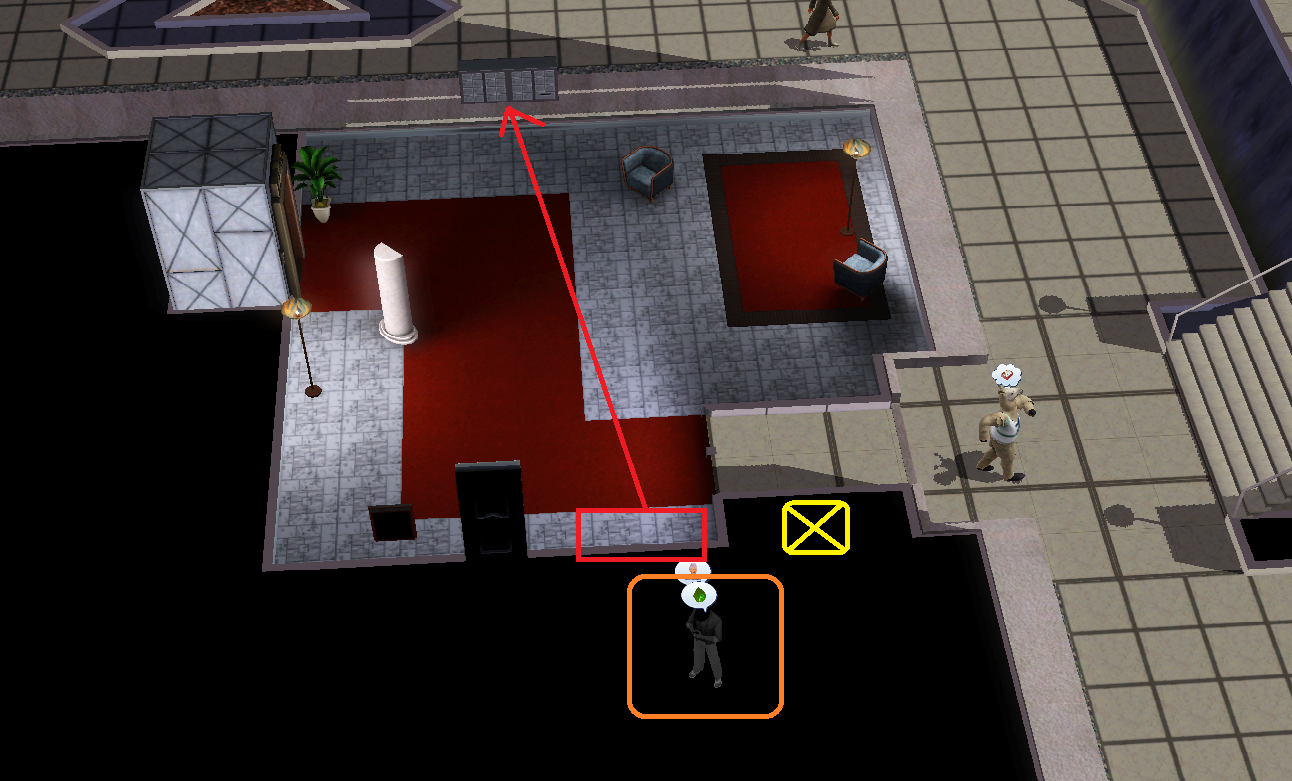 Why do Sims spawn on the backside of the wall? | EA Forums - 4957662