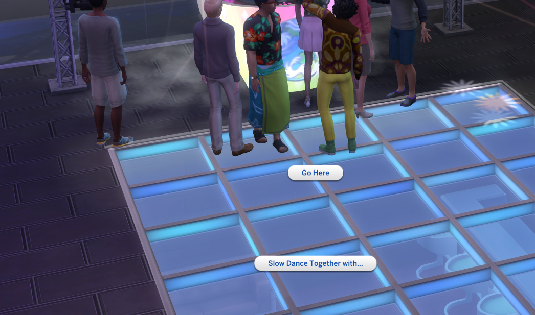 Dance Floors: Only offering Slow Dancing | EA Forums - 5051773
