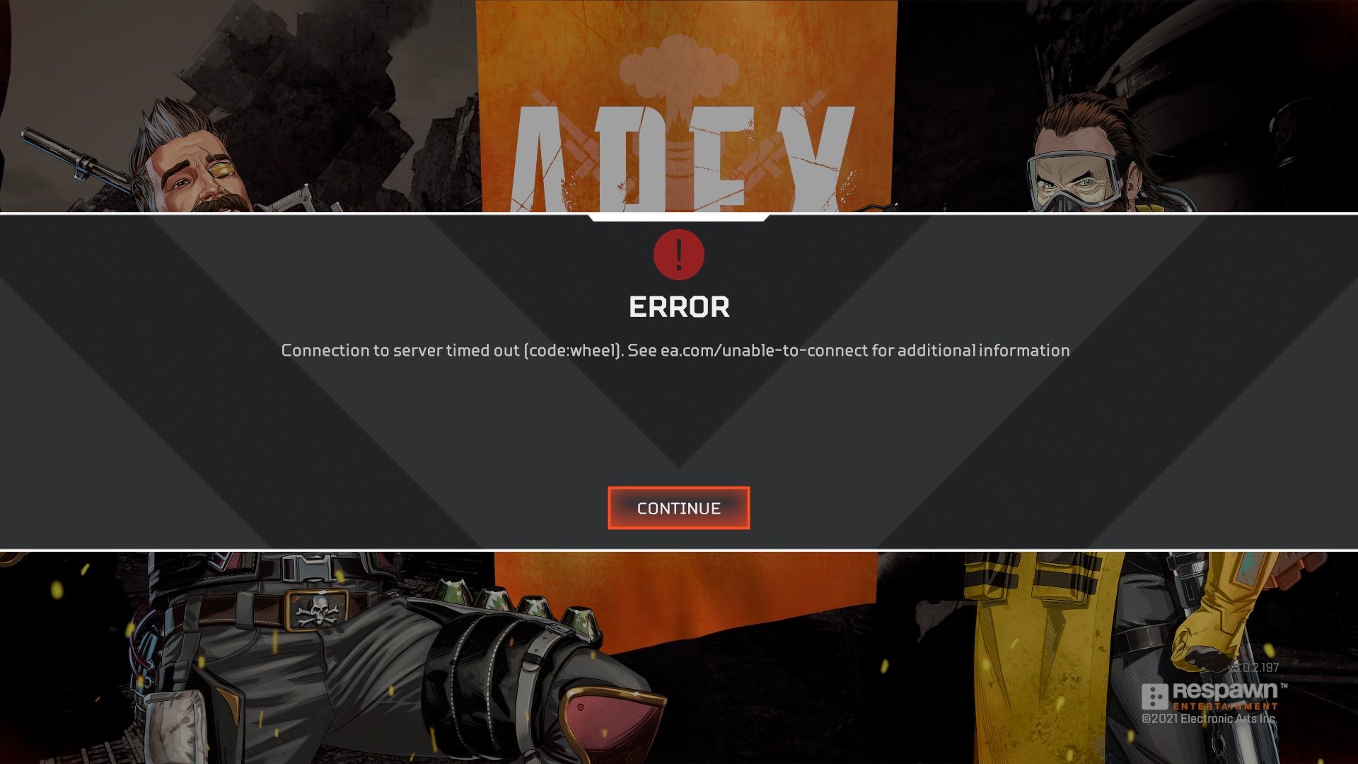Connection to server timed out | EA Forums - 5423641
