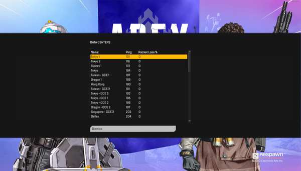 High Latency on all Data Centers | EA Forums - 5645486