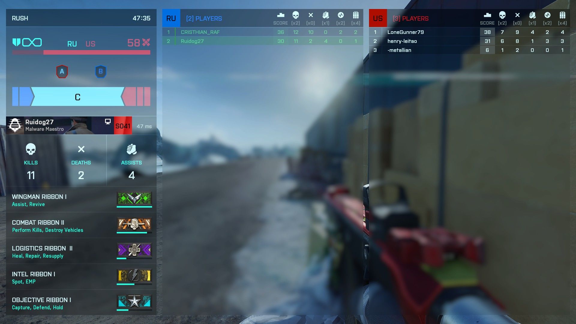 Weekly Mission not counting anything | EA Forums - 6927634