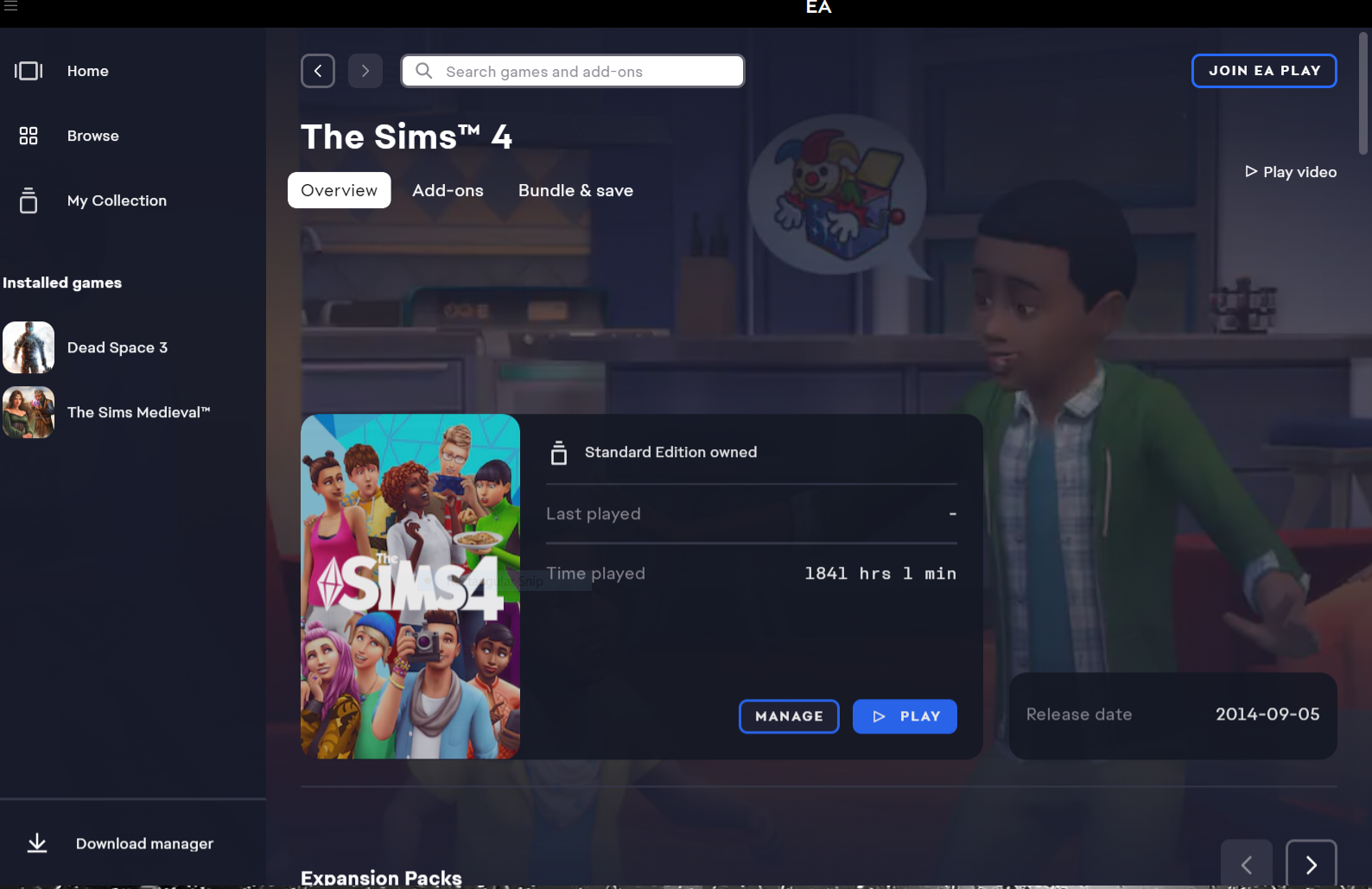 Game Not Installed | EA Forums - 7569270