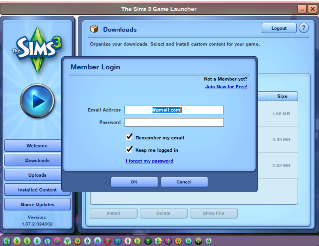 The Sims 3 Launcher keeps asking me to log in | EA Forums - 8289863