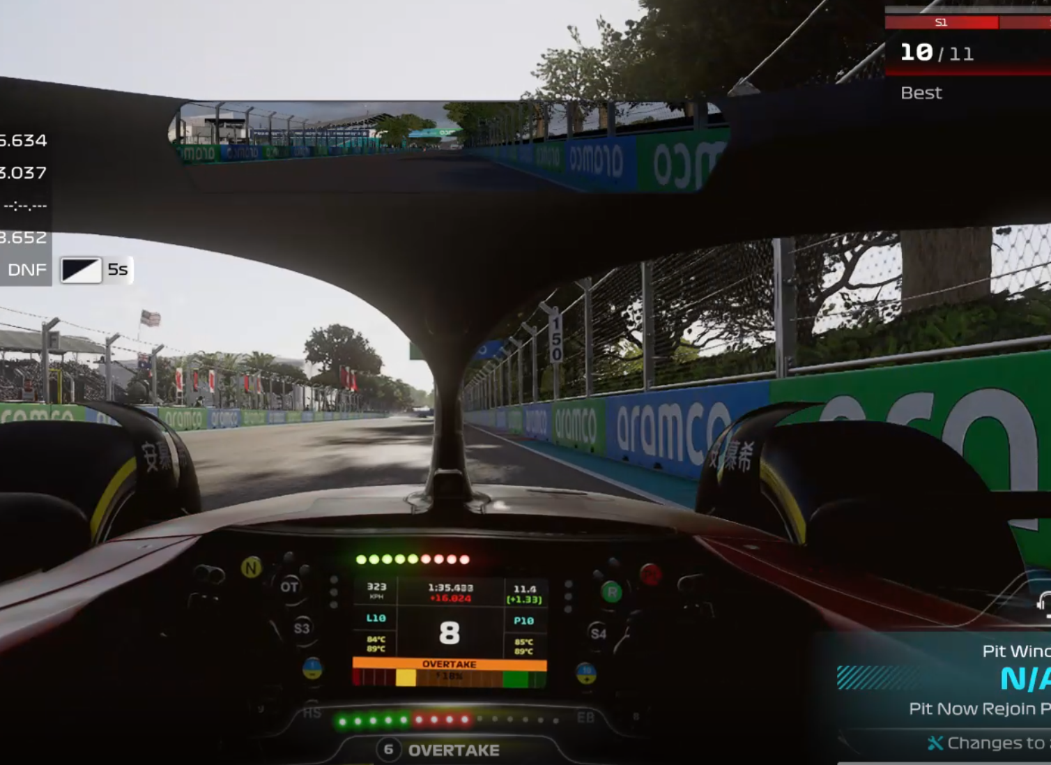 The size of brake markers at city circuits | EA Forums - 8404923