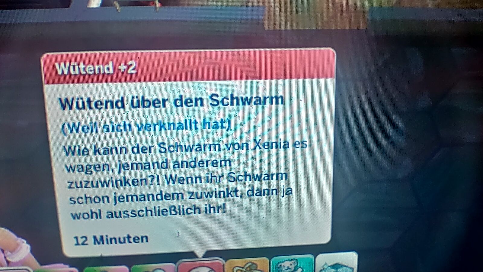 Only 2 Sims, and the Angry Moodlet 🙄 | EA Forums - 8695379