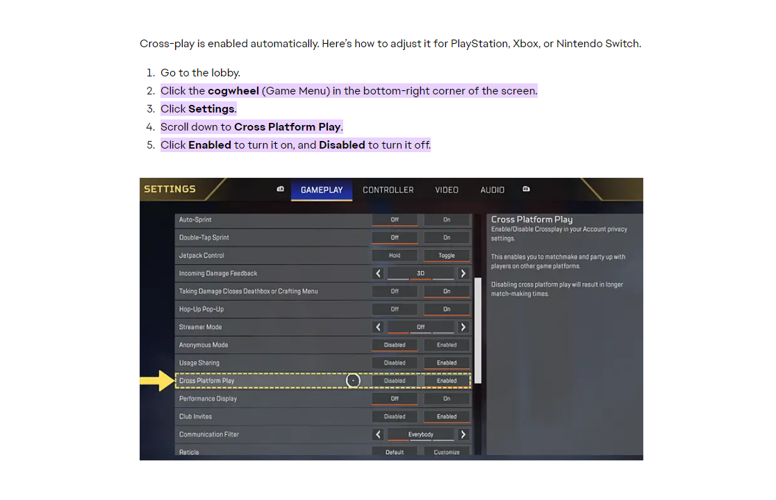 Missing Menu Option | EA Forums - 8744844