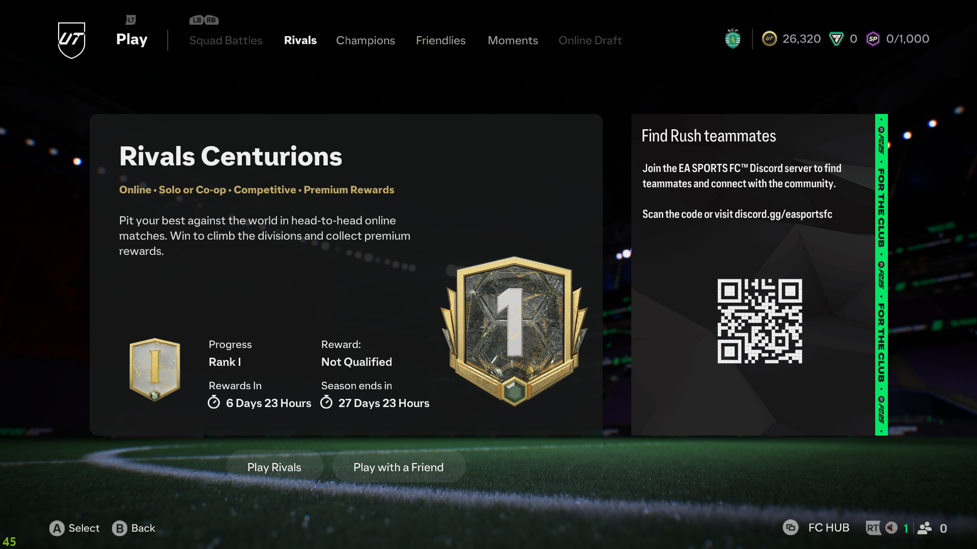 Re: FC25 Rivals weekly reward missing | EA Forums - 11465941
