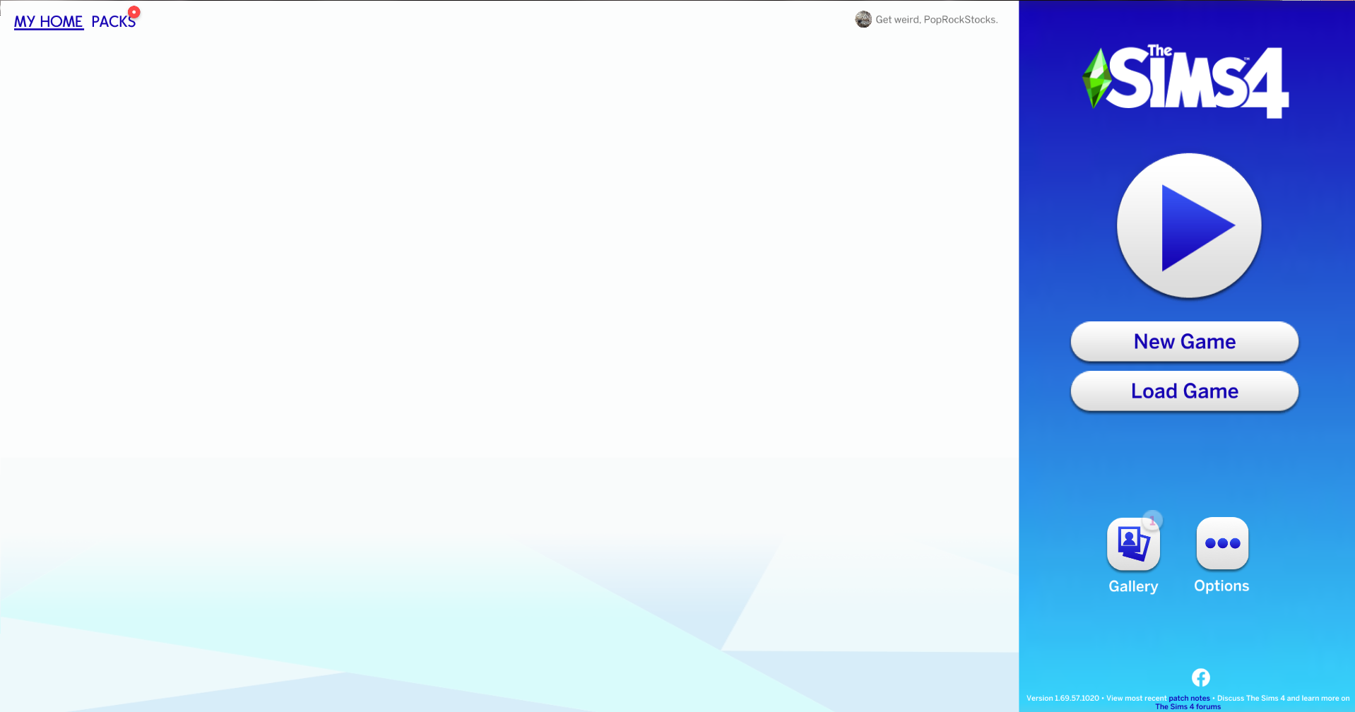 Sims 4 Main Menu images and packs not appearing | EA Forums - 11758801