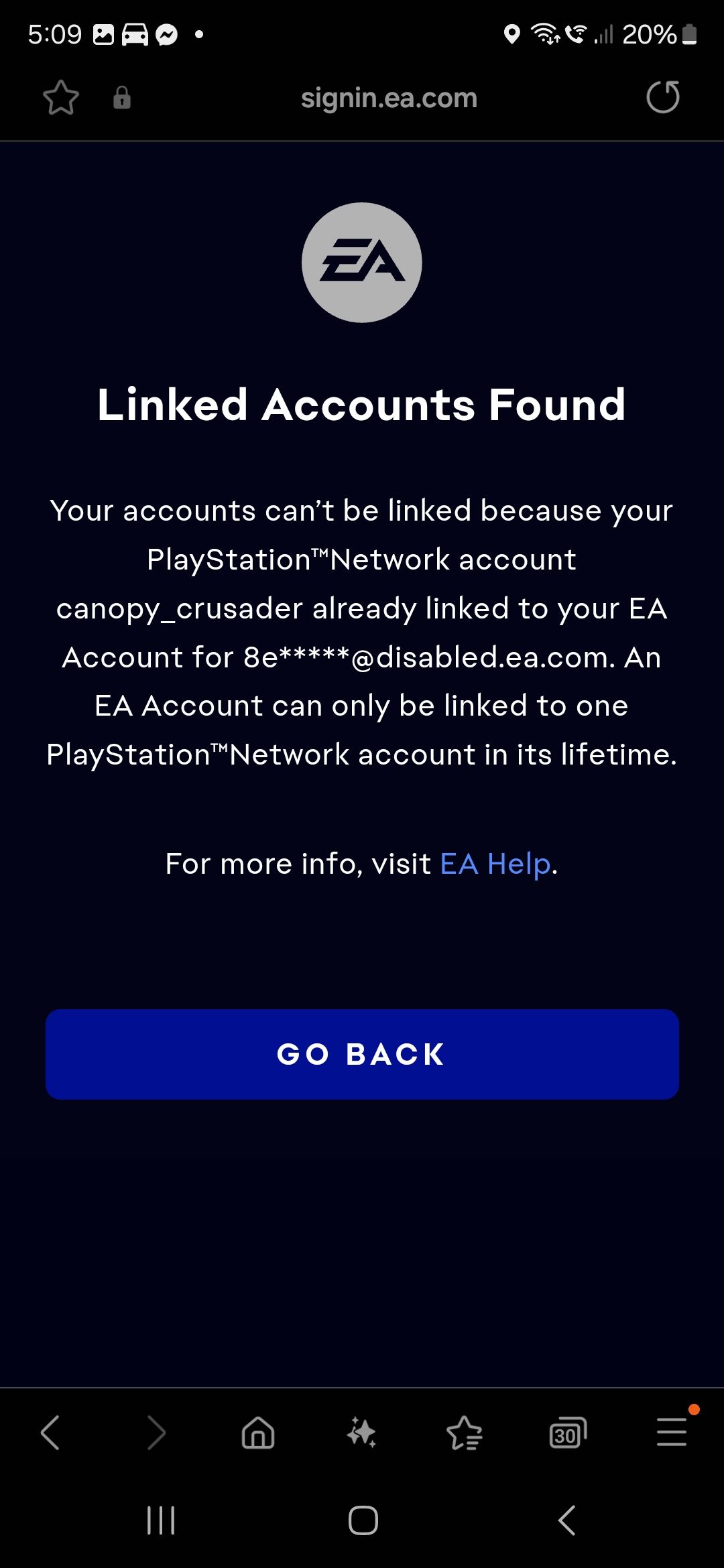 Unable to connect to ea play | EA Forums - 11867187
