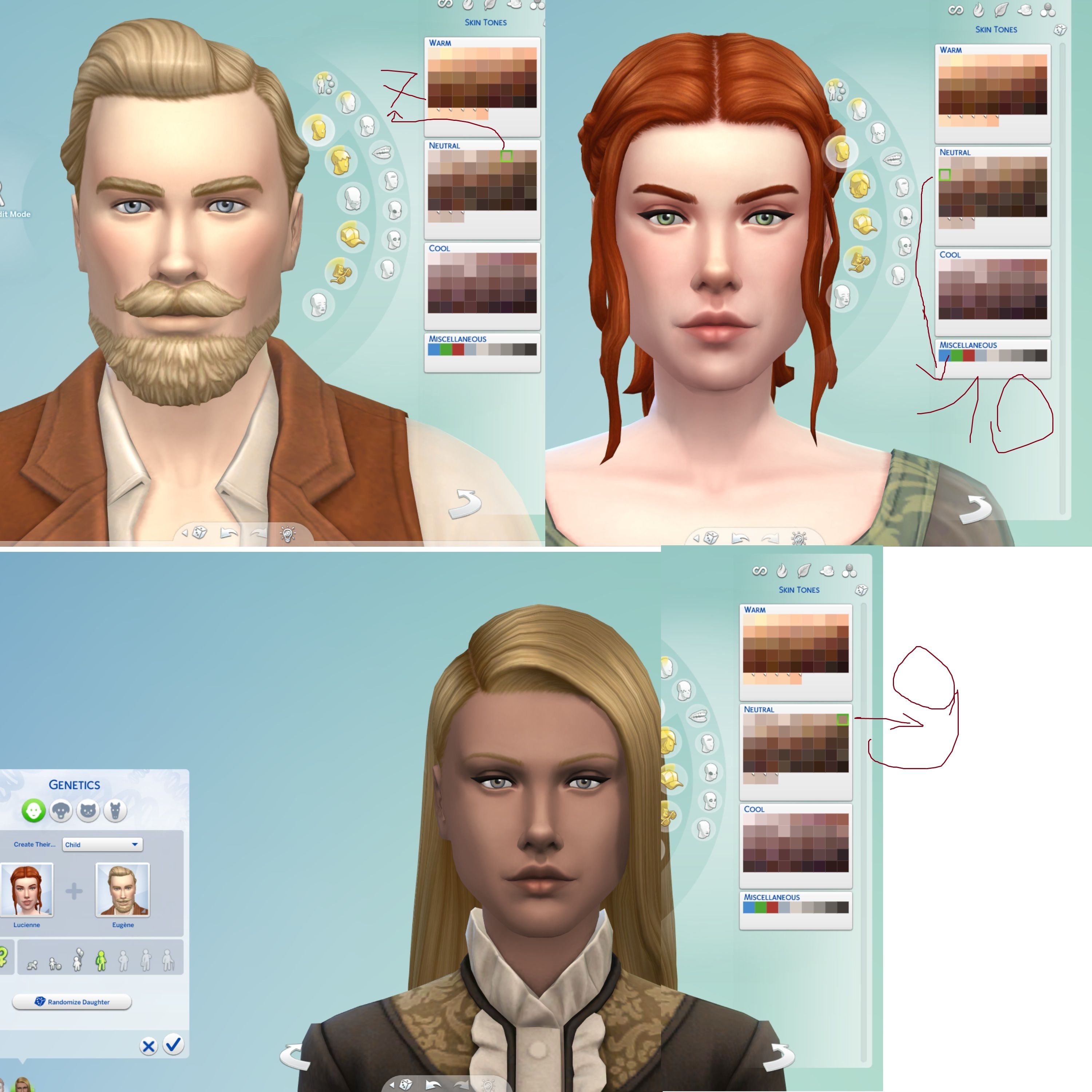 Skin Swatch Placement Needs to be Changed | EA Forums - 11904509