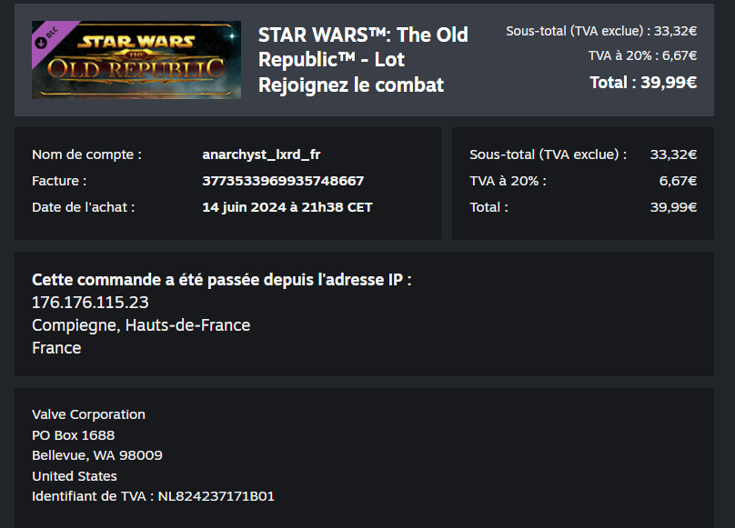 Steam purchase | EA Forums - 11928139