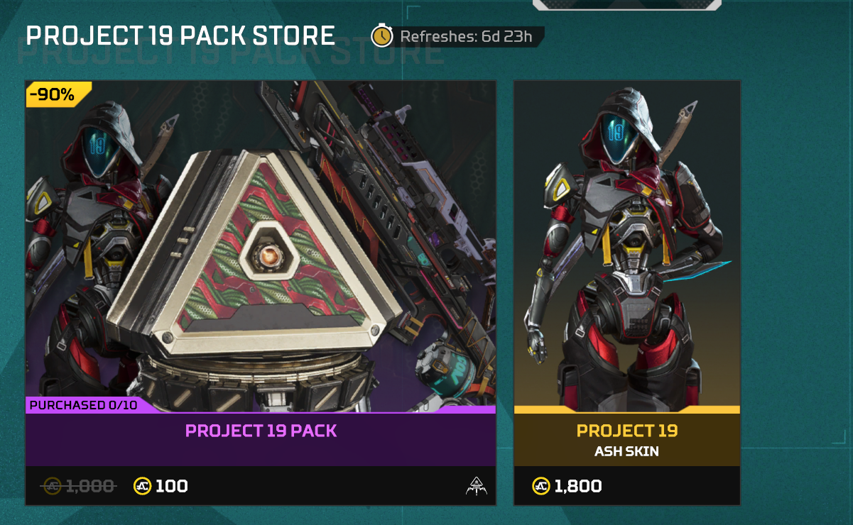 Project 19 Ash skin pack bundle | EA Forums - 11928564