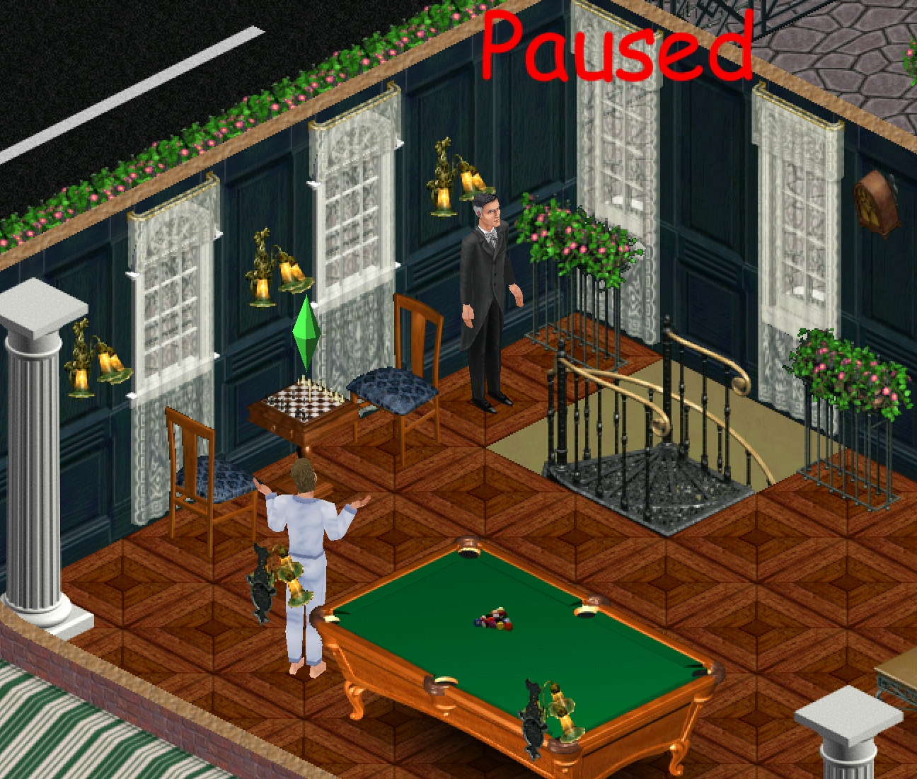 Old town chess table placement | EA Forums - 11935135
