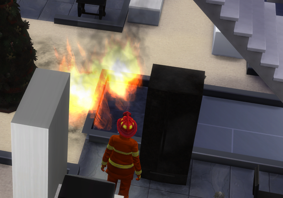 Fire alarm but no fire (invisible fire/Fire inaccessible) | EA Forums ...