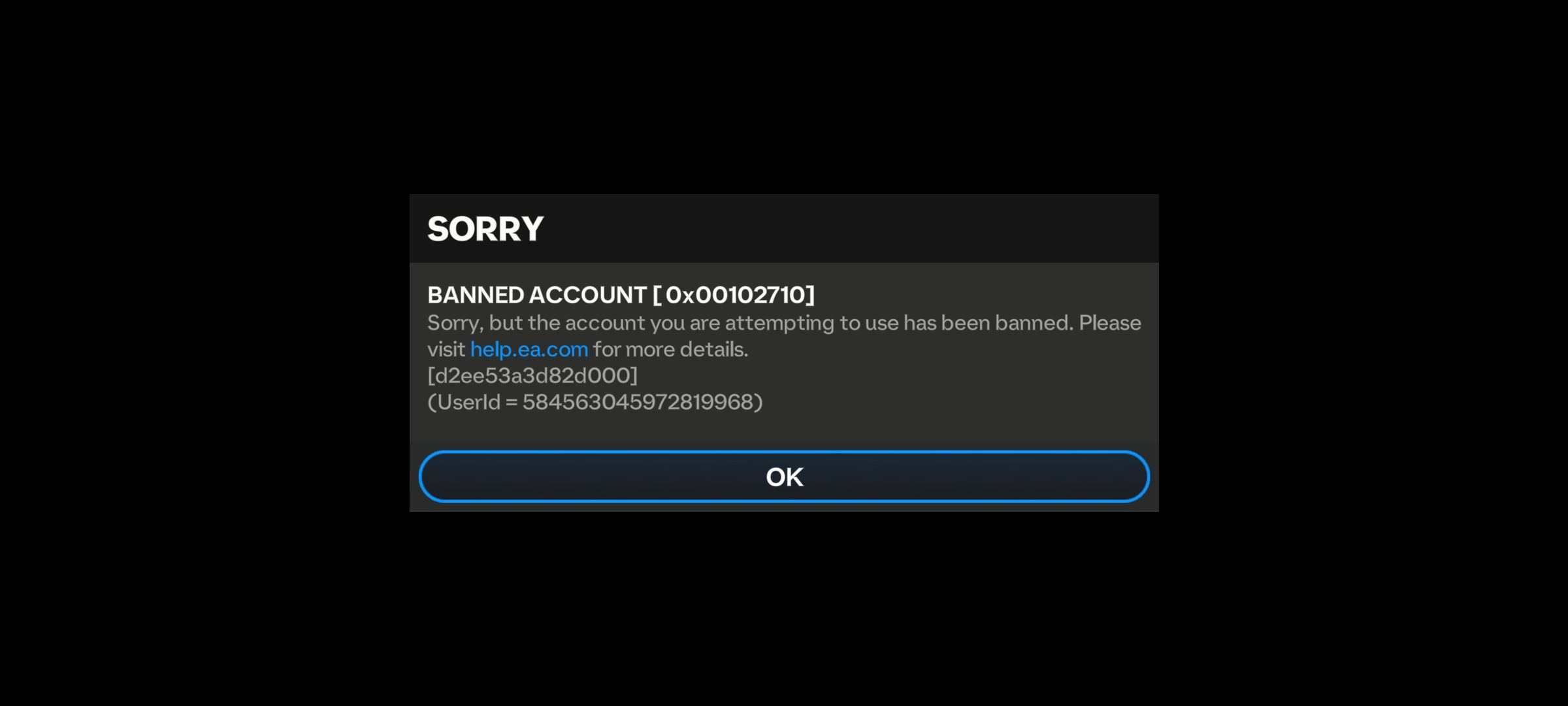 Fc mobile banned | EA Forums - 12030892