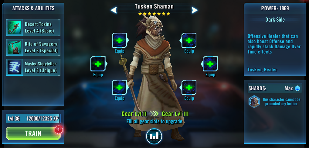 Character Strategy - Tusken Shaman | EA Forums - 3481724