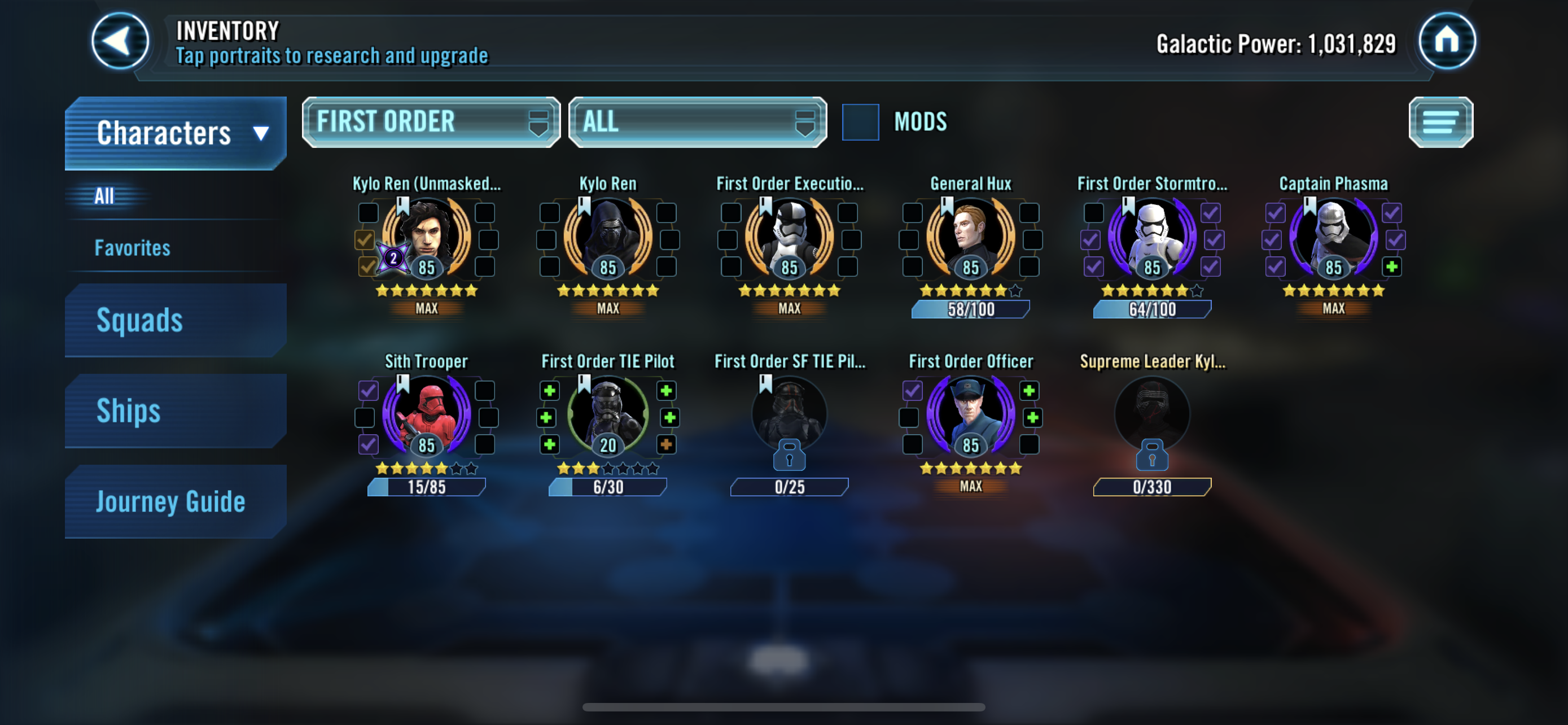 First Order arena squad G13 order | EA Forums - 3717923